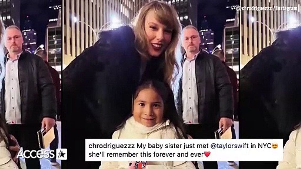 Taylor Swift Rushes To Hug Young Fan In SWEET Moment - video Dailymotion