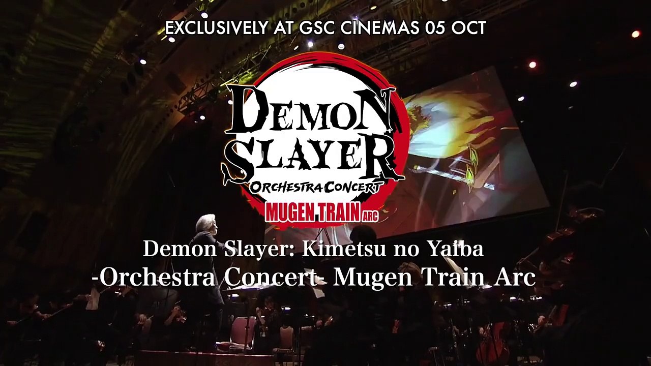 Demon Slayer: Kimetsu No Yaiba Orchestra Concert Mugen Train Arc Teaser ...
