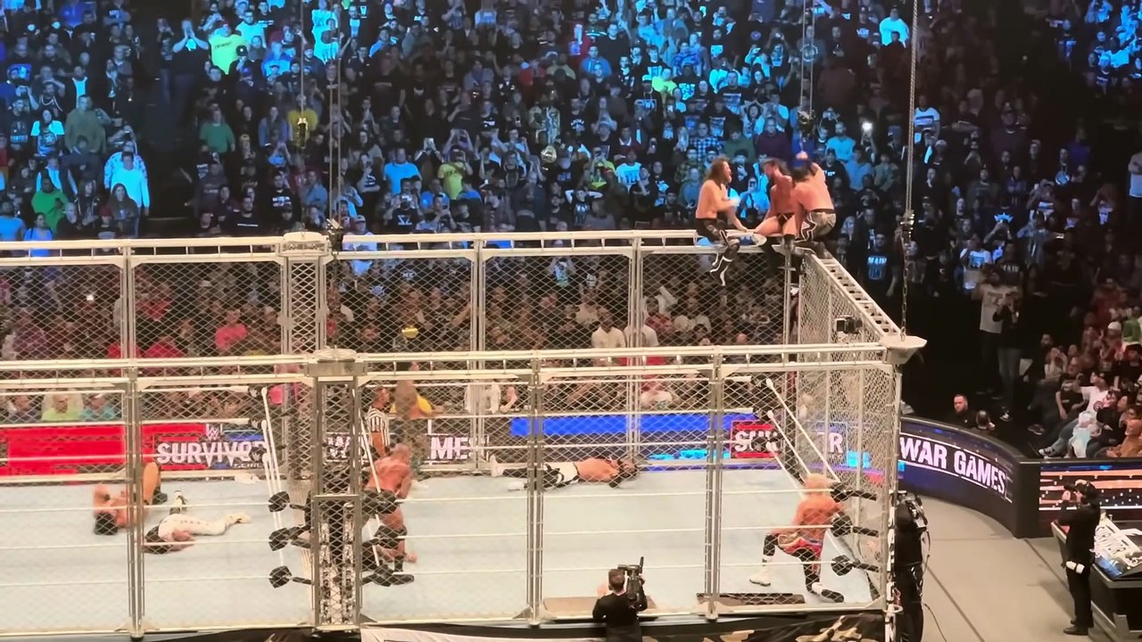 Randy Orton Lands Super RKO on JD McDonagh During War Games - WWE ...