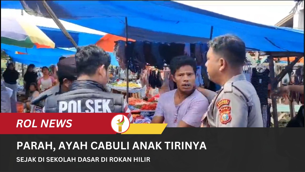 Parah, Ayah Cabuli Anak Tirinya Sejak Di Sekolah Dasar Di Rokan Hilir - Video Dailymotion