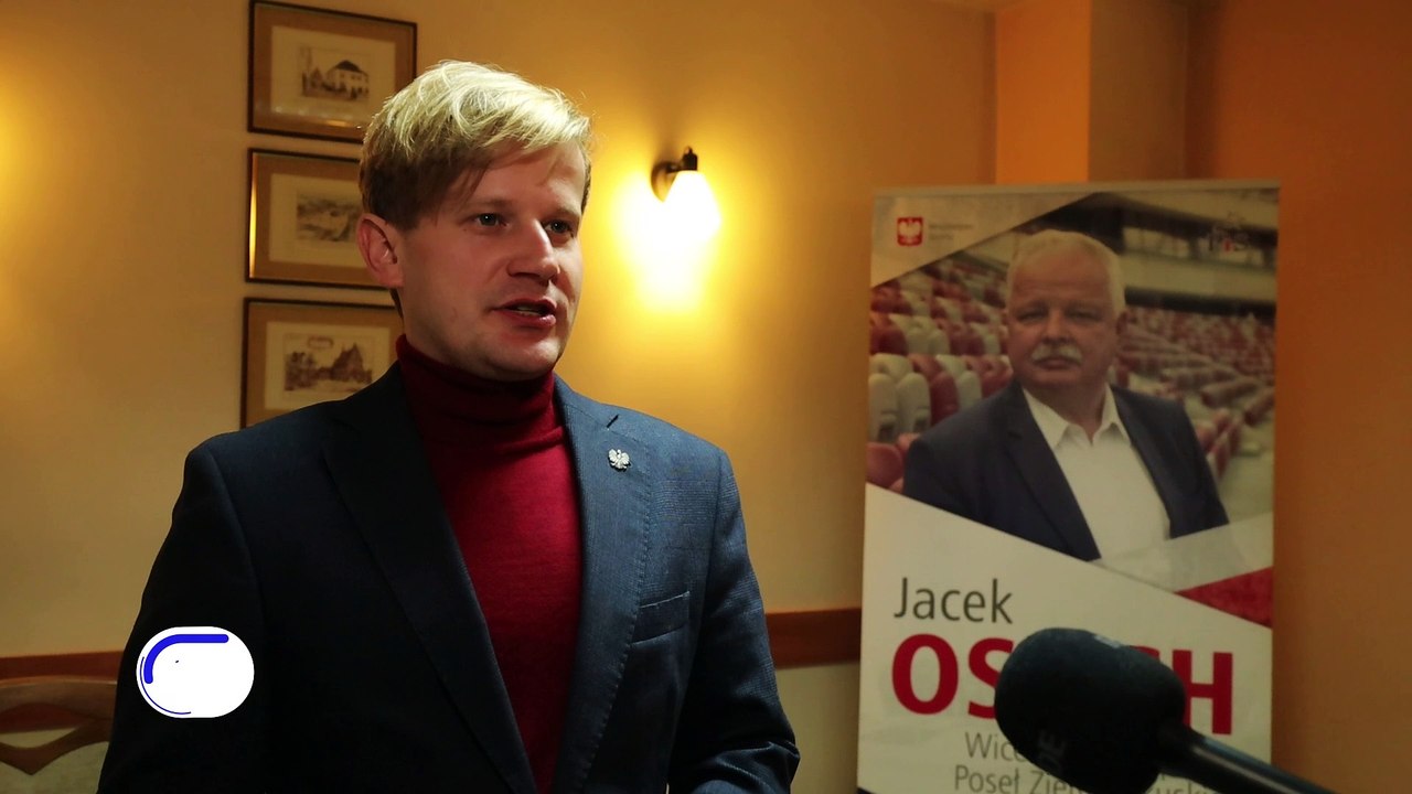 Olkusz - poseł PiS Jacek Osuch zaprasza Olkuszan na wigilię - video ...