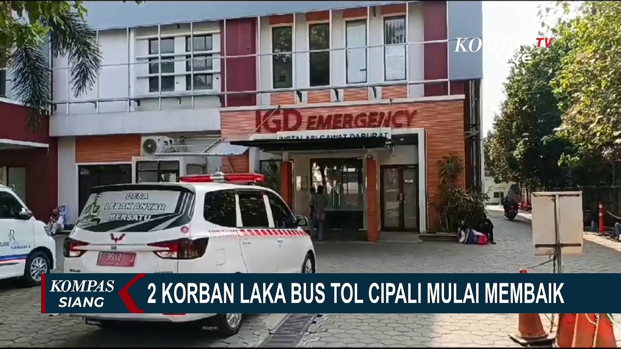 Kondisi 2 Korban Kecelakaan Bus Handoyo yang Dirawat di RS Abdul Radjak Mulai Membaik - Video ...