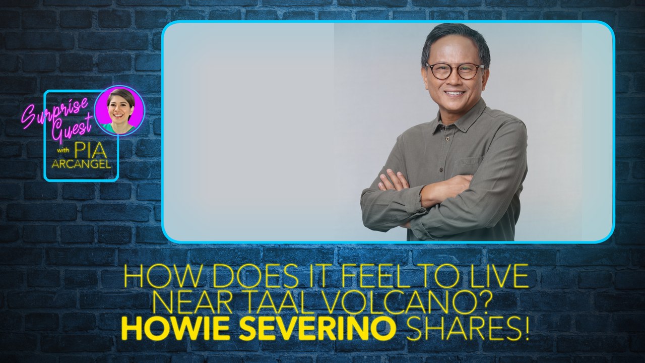 Howie Severino sa paninirahan malapit sa Taal Volcano | Surprise Guest ...