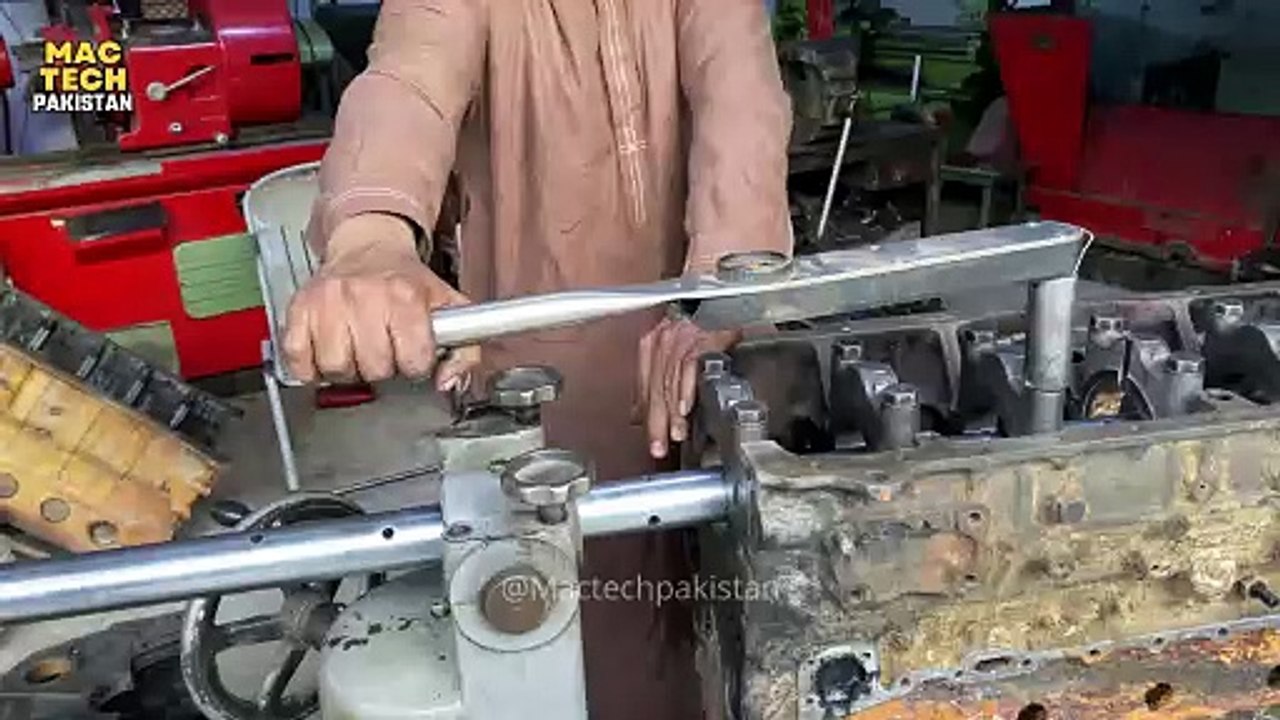 Truck Engine Block Boring | Engine Line Honing | DIY Line Boring Tool ...