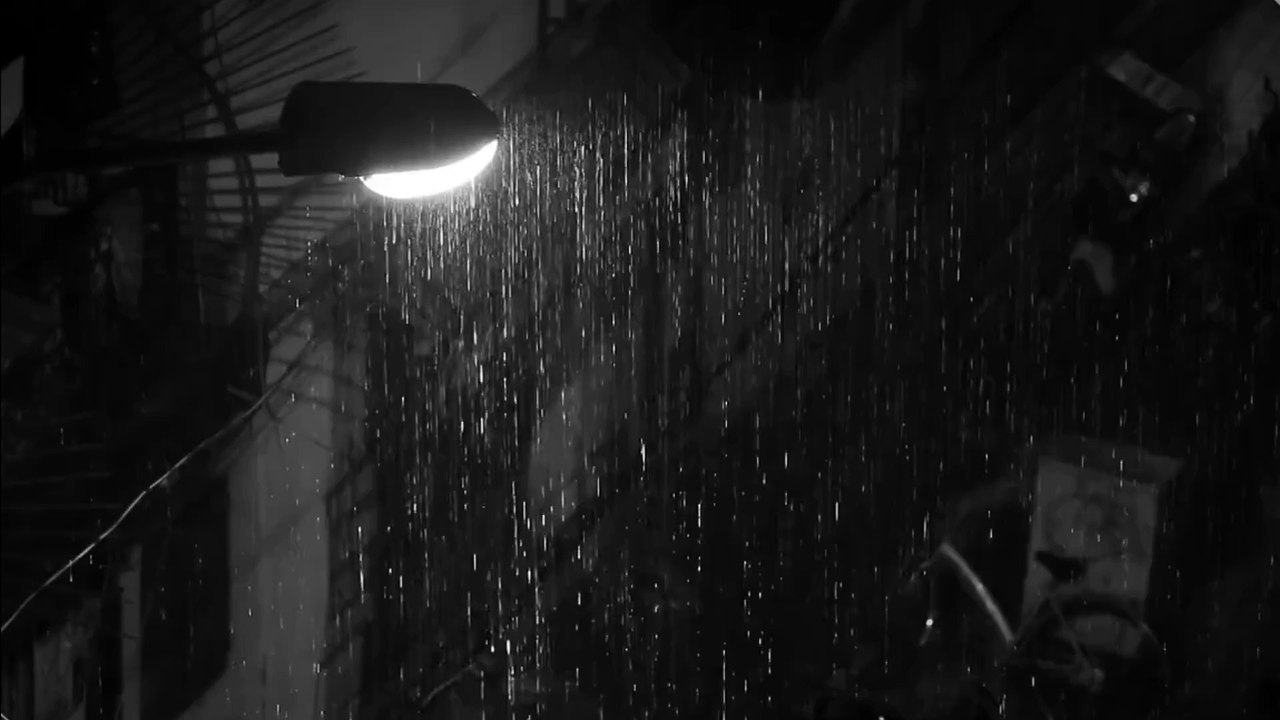The Sound Of Rain And Melodious Music Makes The Mind More Calm And