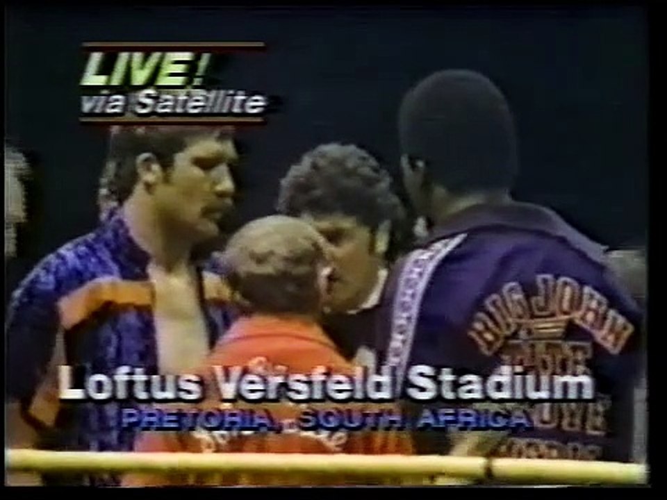 Gerrie Coetzee Vs John Tate - boxing - WBA heavyweight title - video ...