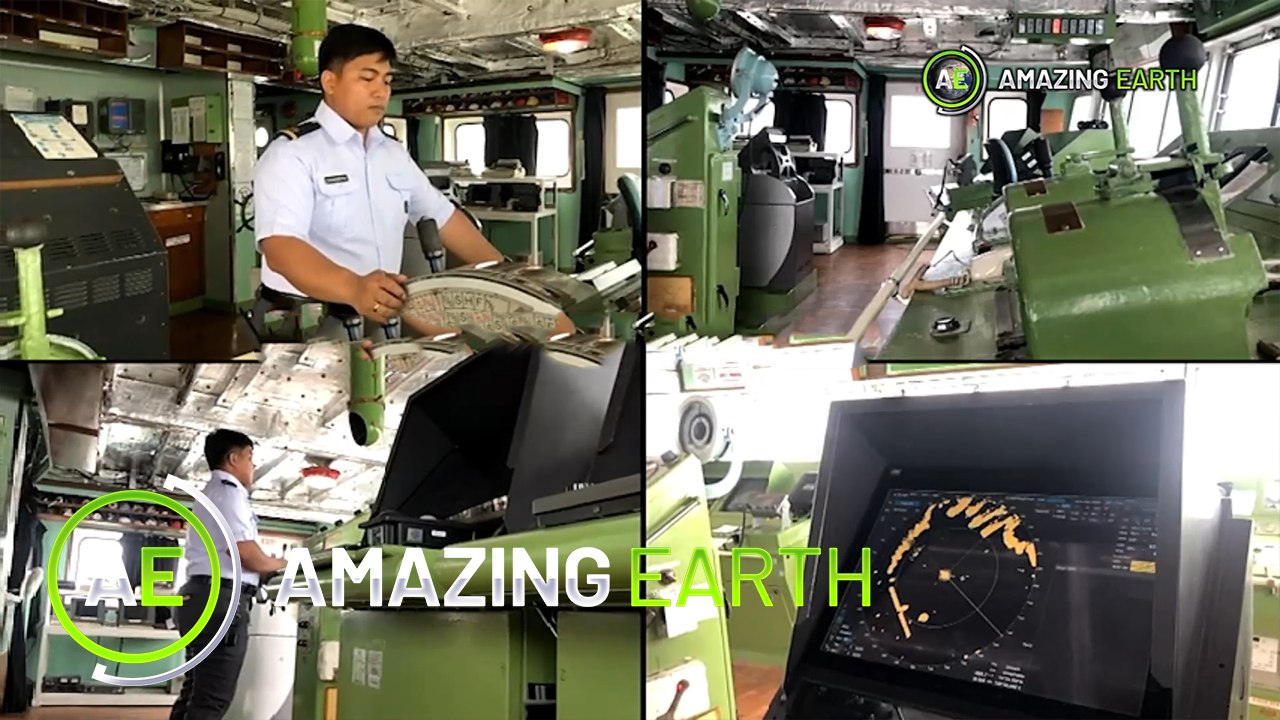 Amazing Earth: Ship tour of 'Kapitan Felix Oca' with Dingdong Dantes ...