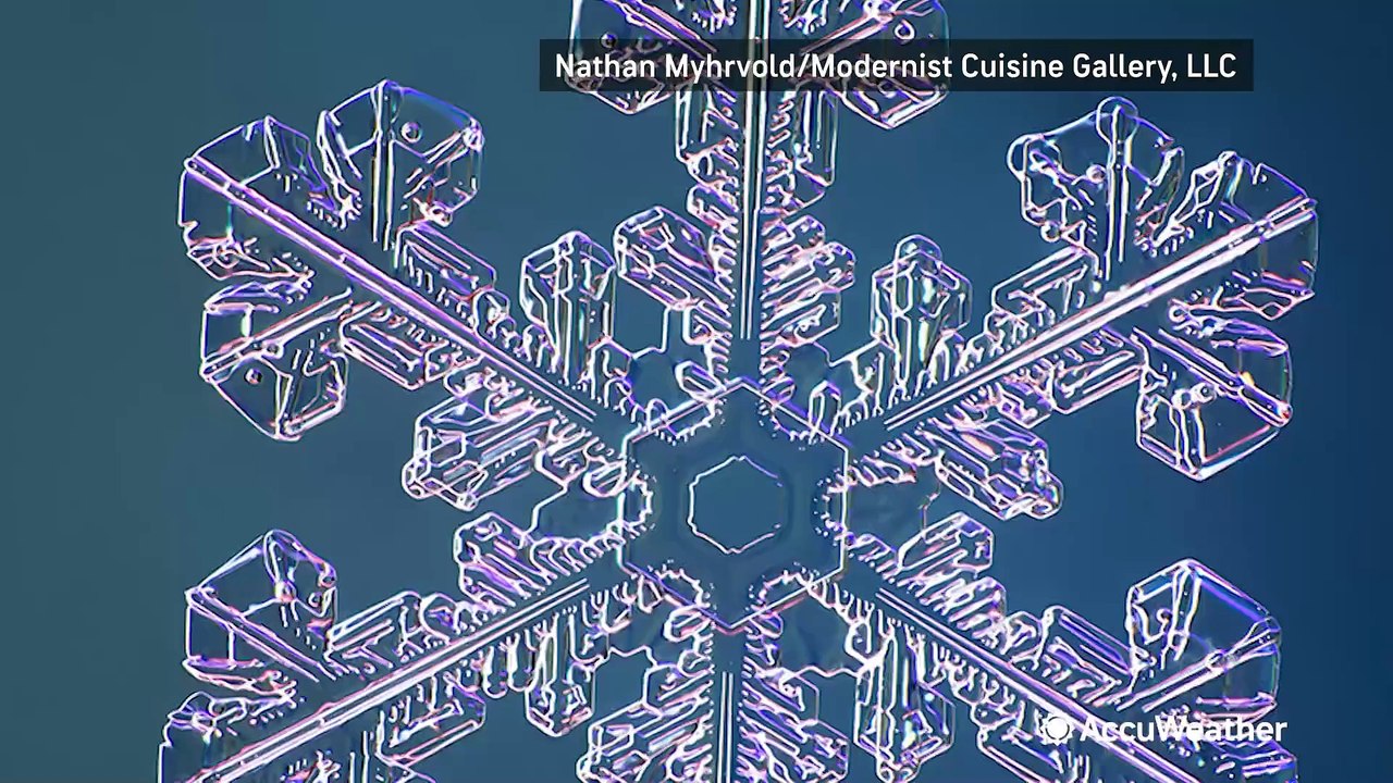 Photographer creates highest resolution images of snowflakes on record ...