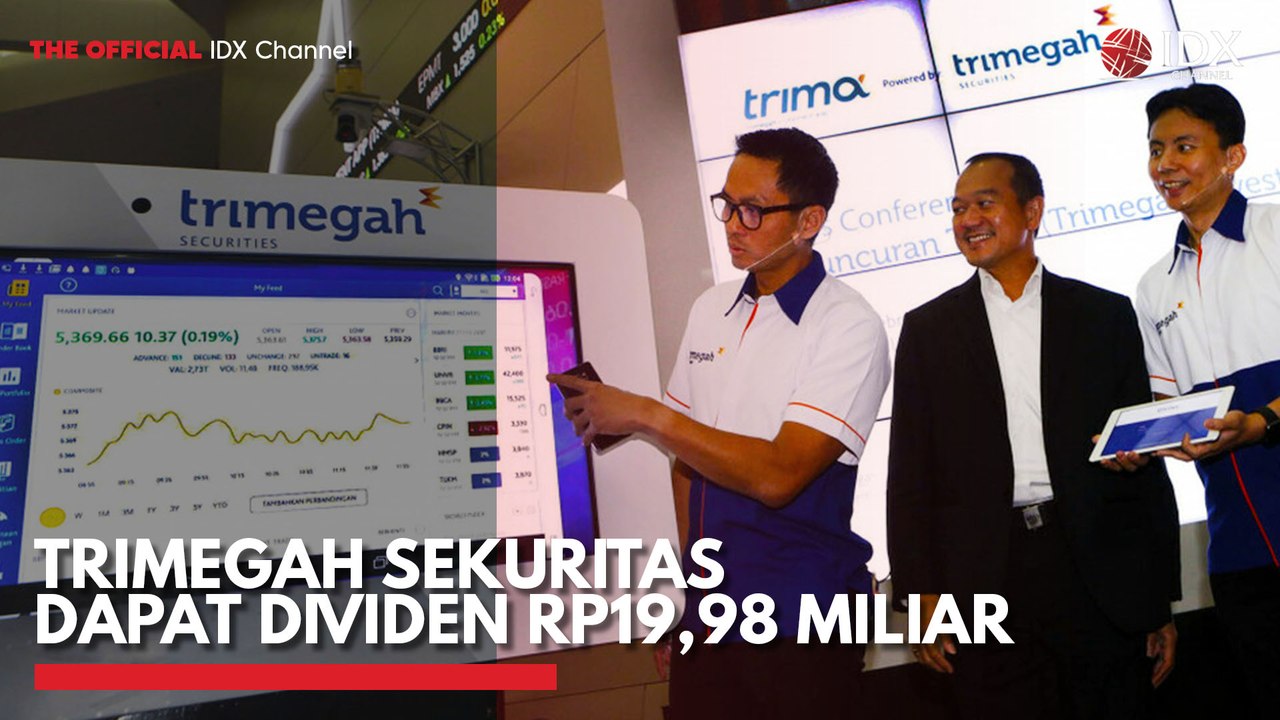 Trimegah Sekuritas Dapat Dividen Rp19,98 Miliar - video Dailymotion