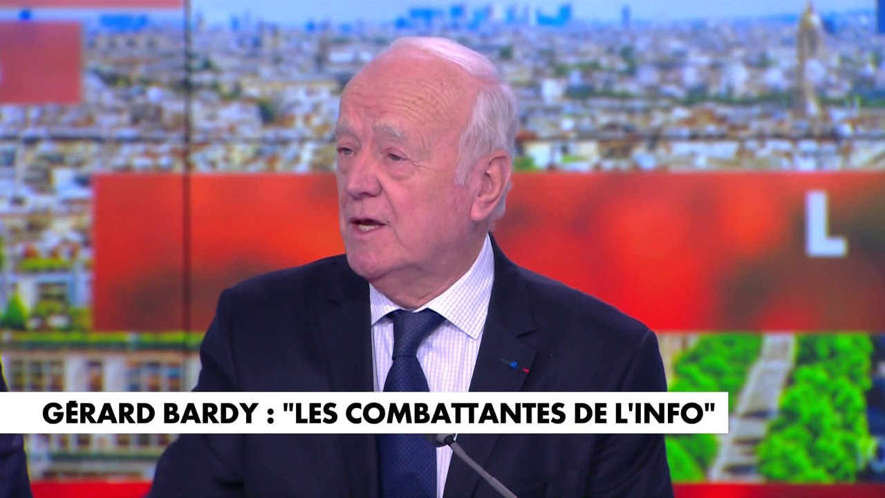 Gérard Bardy : «Je n'ai pas cherché une orientation politique» - Vidéo ...