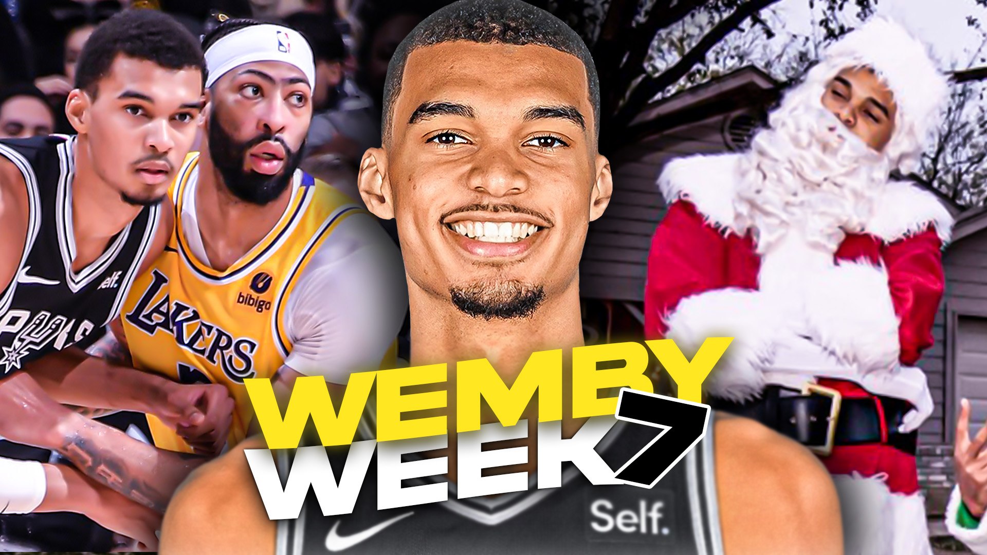 Wemby offre des POSTERS pour NOËL... On vous résume la semaine de ...