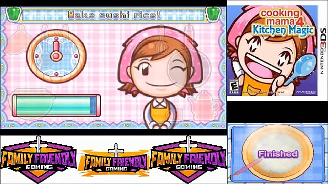 Cooking Mama 4 Kitchen Magic DS Sushi - video Dailymotion
