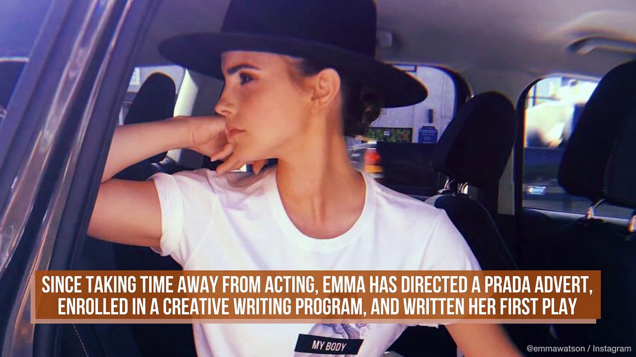 IN CASE YOU MISSED IT: Emma Watson 'glad' she stepped away from acting ...