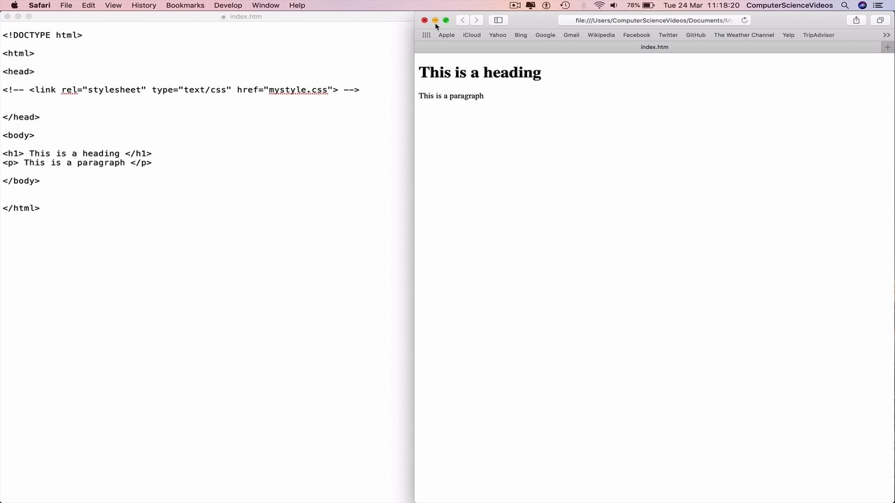 CSS3 PROGRAMMING - Tutorial 4 | CSS - How to Add CSS (Internal, External & Inline) - video ...