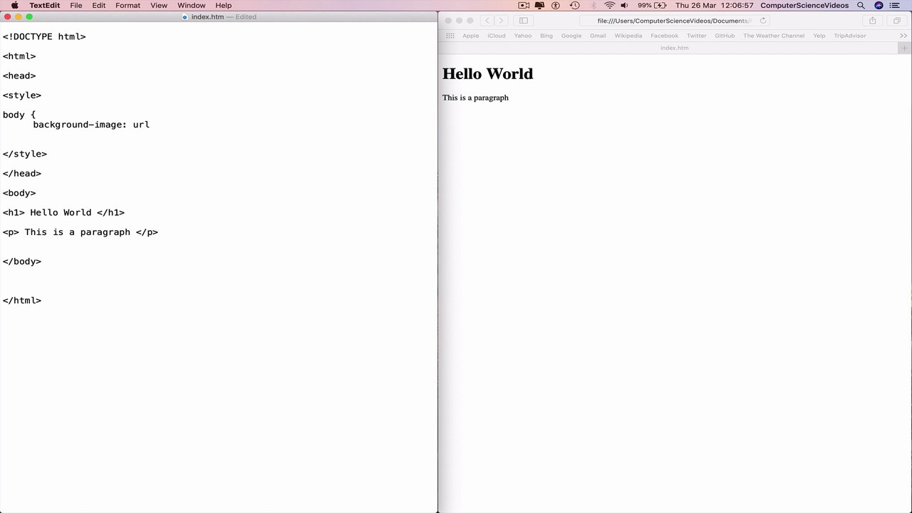 CSS3 PROGRAMMING - Tutorial 7 | CSS - Backgrounds - video Dailymotion