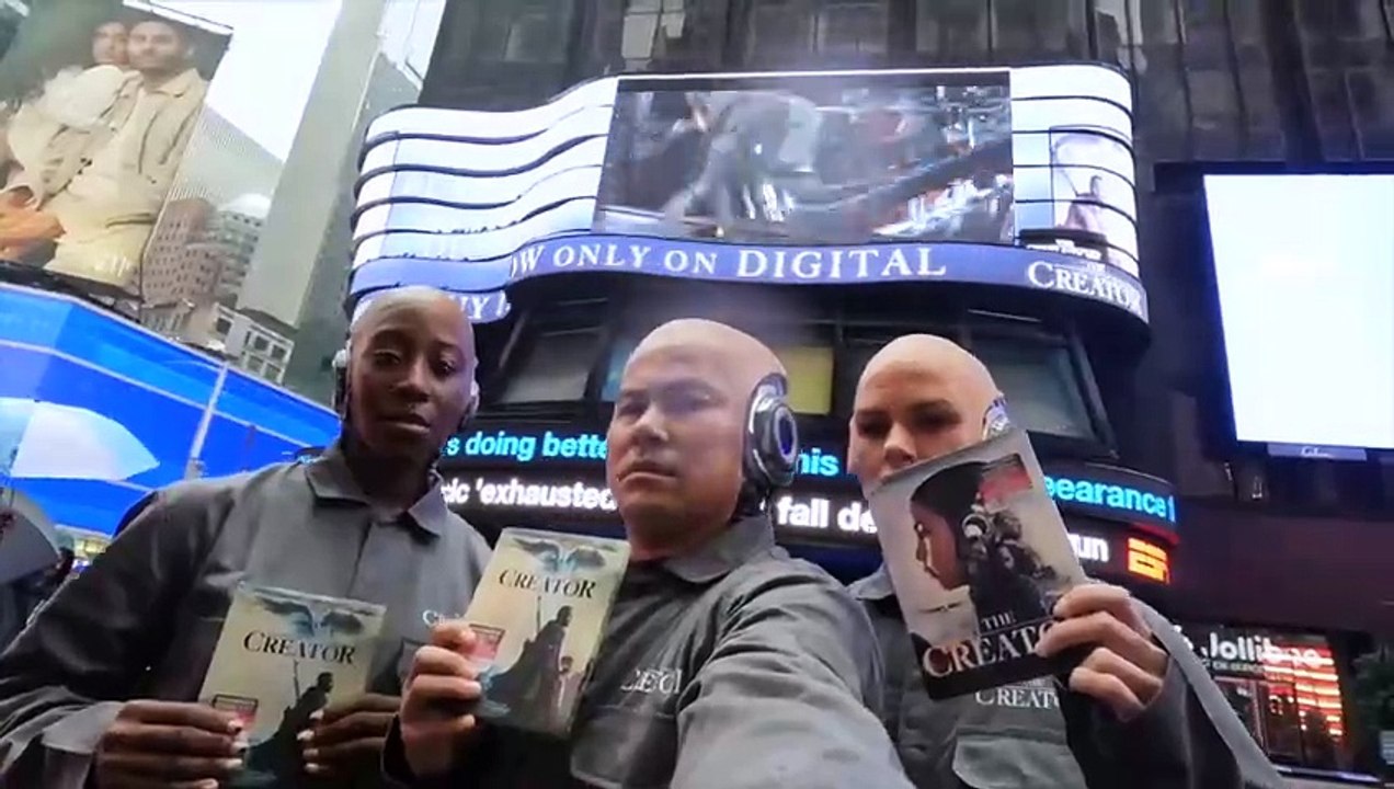 Disney The Creator AI Simulants Take NYC - video Dailymotion