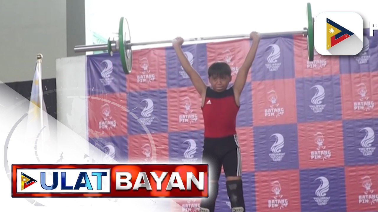 Pamangkin ni Hidilyn Diaz, wagi sa 2023 Batang Pinoy Weightlifting U12 ...