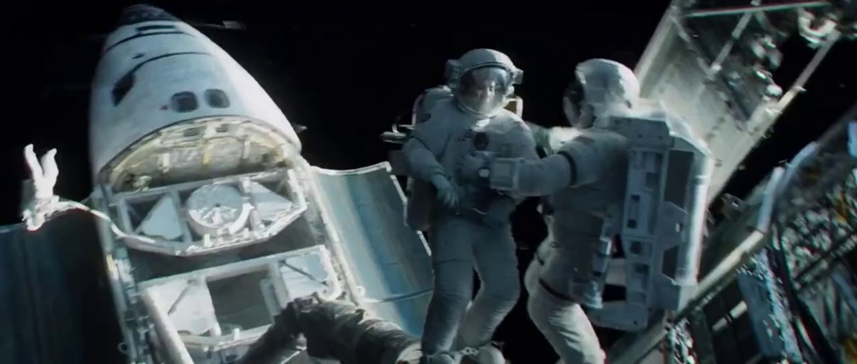 Two Astronauts work together to survive after an accident leaves them ...