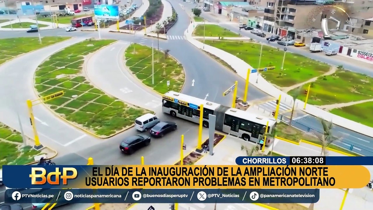 Metropolitano: usuarios reportaron problemas el día de la inauguración ...