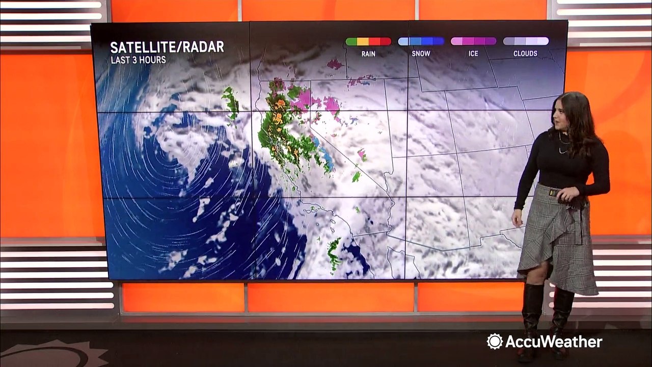 Stormy week gets underway across the West Coast - video Dailymotion