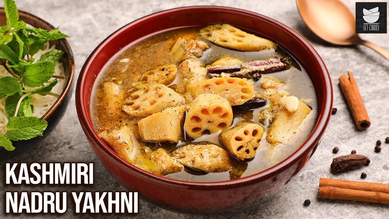 Kashmiri Nadru Yakhni Recipe | How to Make Delicious Kashmiri Nadru ...