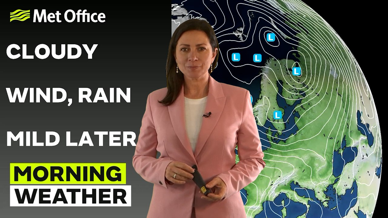 Met Office Morning Weather Forecast 20/12/23 - Some rain, extensive in ...