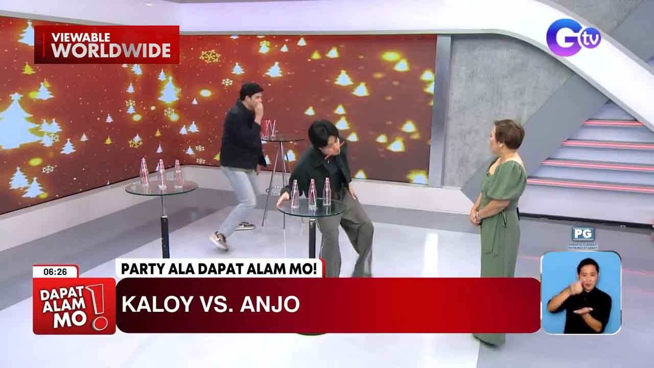 Kaloy at Anjo, naglaban sa ‘Pouty Straw Challenge!’ | Dapat Alam Mo ...