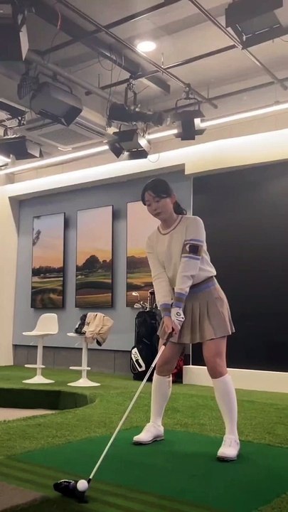 KLPGA Pro Jooyeon Lee’s driver shot! KLPGA 이주연프로의 드라이버샷! jooyeon_pro - video Dailymotion
