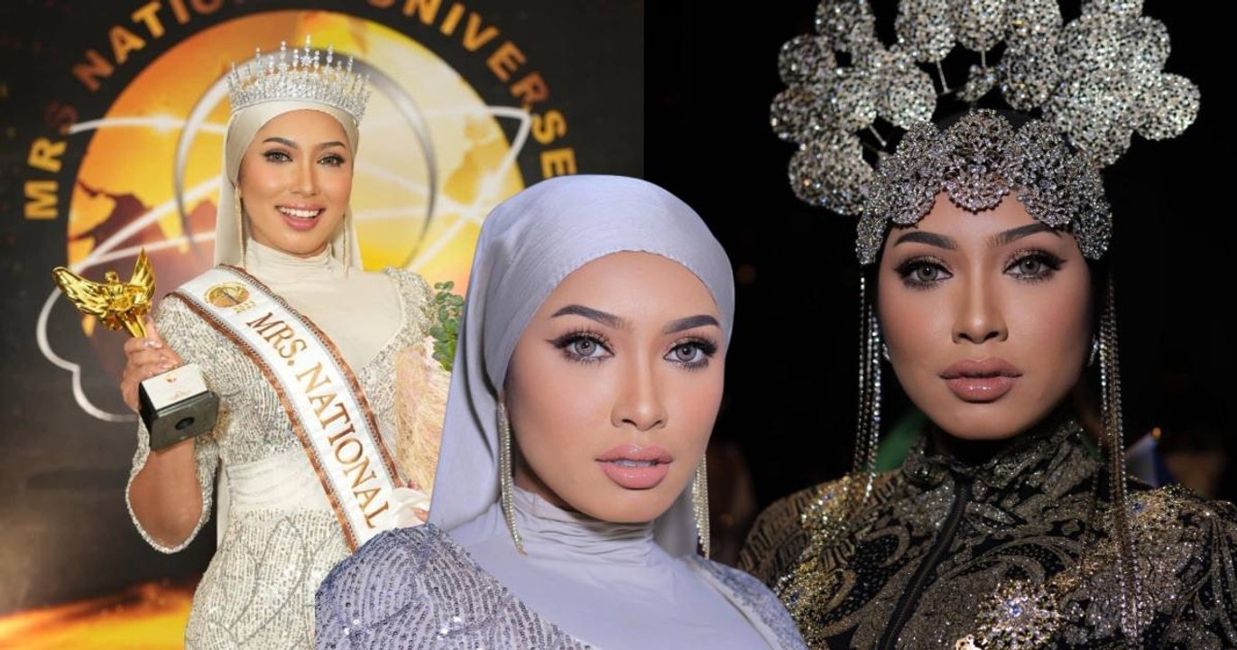 Ayu Omar Dimahkotakan Mrs National World 2023 - Video Dailymotion