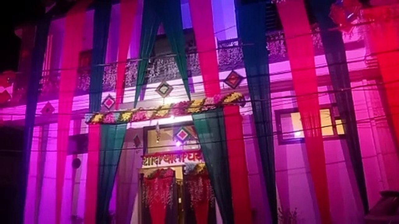 Decoration of Shaadi wala Ghar / Home Decoration in Wedding - video ...