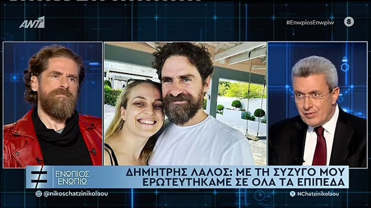 ΕΝΩΠΙΟΣ ΕΝΩΠΙΩ - ΔΗΜΗΤΡΗΣ ΛΑΛΟΣ - ΓΙΑ ΤΗΝ ΣΥΖΥΓΟ ΤΟΥ ΚΑΙ ΤΗΝ ΚΟΡΗ ΤΟΥ ...