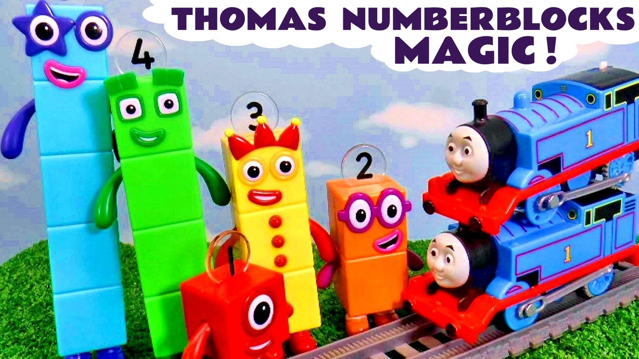 Numberblocks Magic Toy Train Story with Thomas The Train - video ...