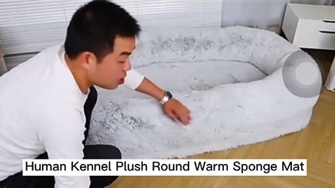 Human Kennel Plush Round Warm Sponge Mat - video Dailymotion
