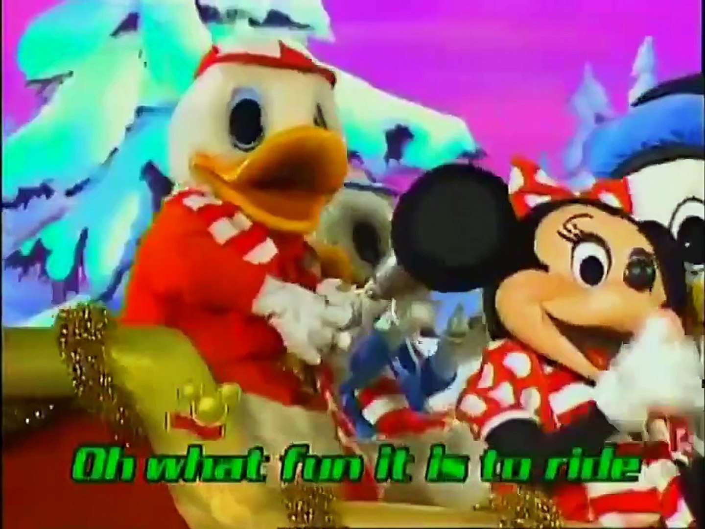 The Twelve Days Of Christmas Sing Along Disney Sing Along Songs VHS