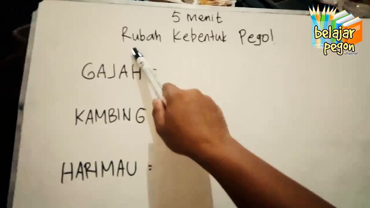 Belajar Menulis Huruf Pegon Part 9(720P_HD) - Video Dailymotion