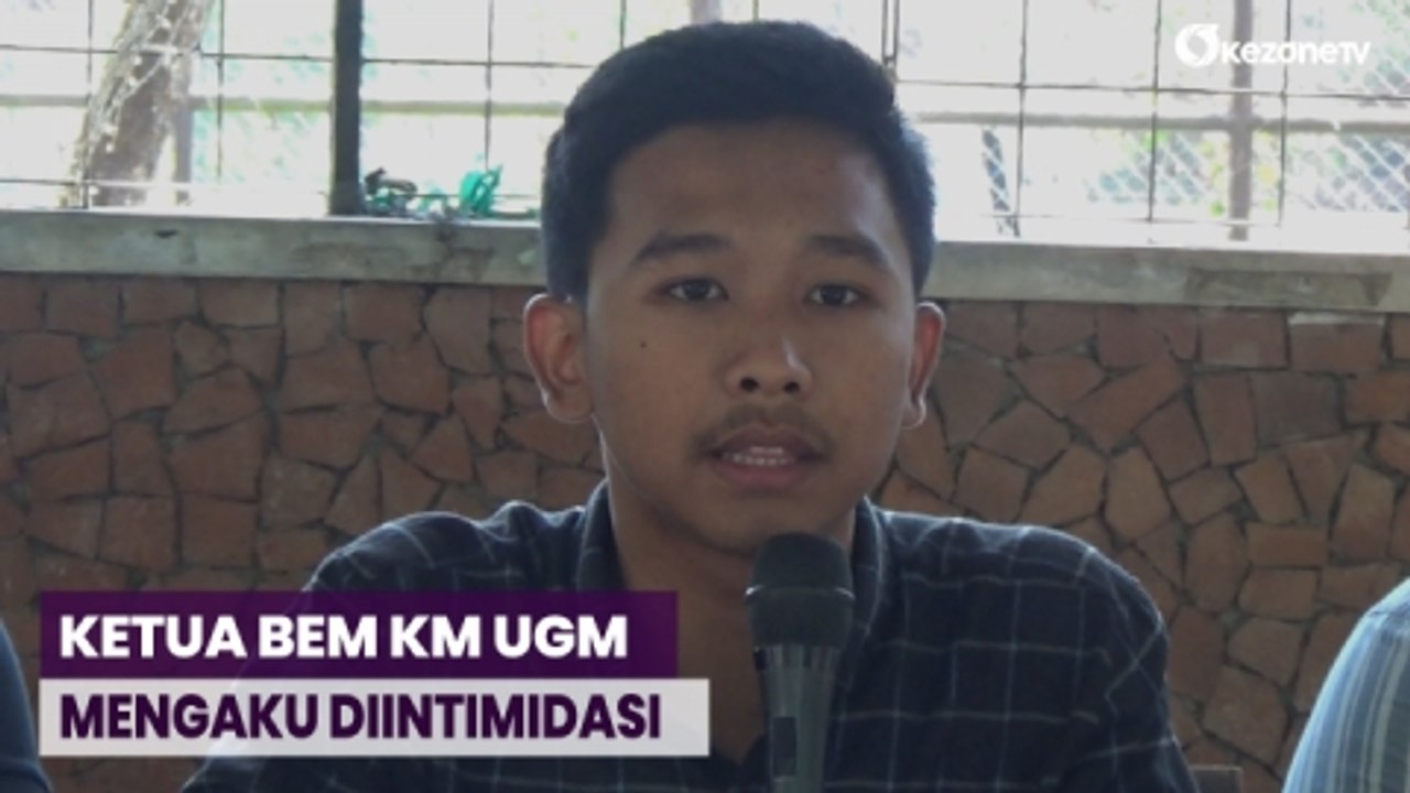 Ketua BEM KM UGM Mengaku Dapat Intimidasi Pasca Kritik Presiden Jokowi ...