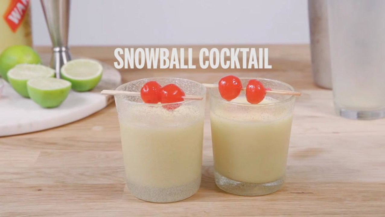 Snowball Cocktail I Recipe - video Dailymotion