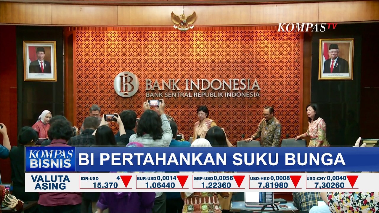 BI Tetap Pertahankan Suku Bunga BI Rate Sebesar 6 Persen! - Video ...