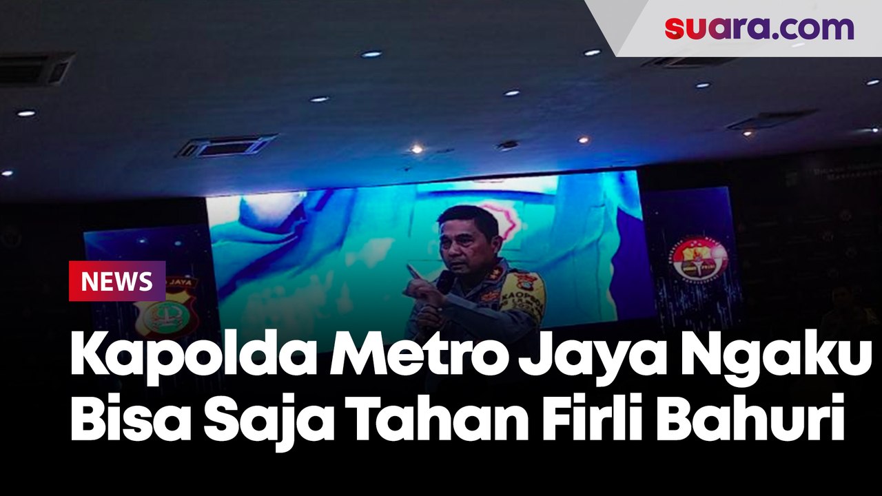 Ngaku Bisa Saja Tahan Firli Bahuri Hari Ini Tapi Belum Dilakukan, Kapolda Metro Jaya Irjen ...