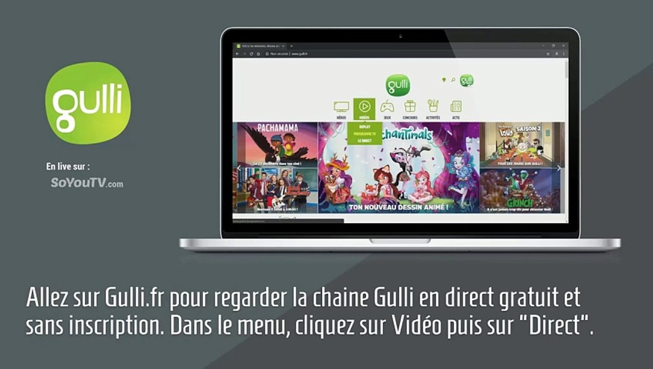 Comment regarder Gulli en direct sur internet - Vidéo Dailymotion