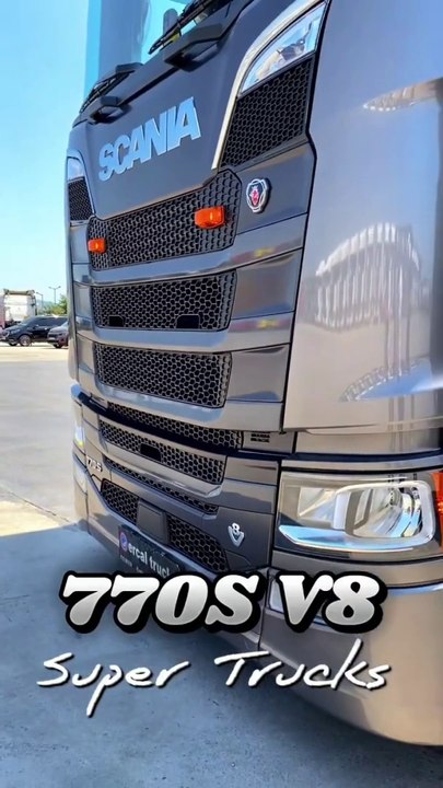 The New Scania 770S V8 Super Trucks - Vidéo Dailymotion