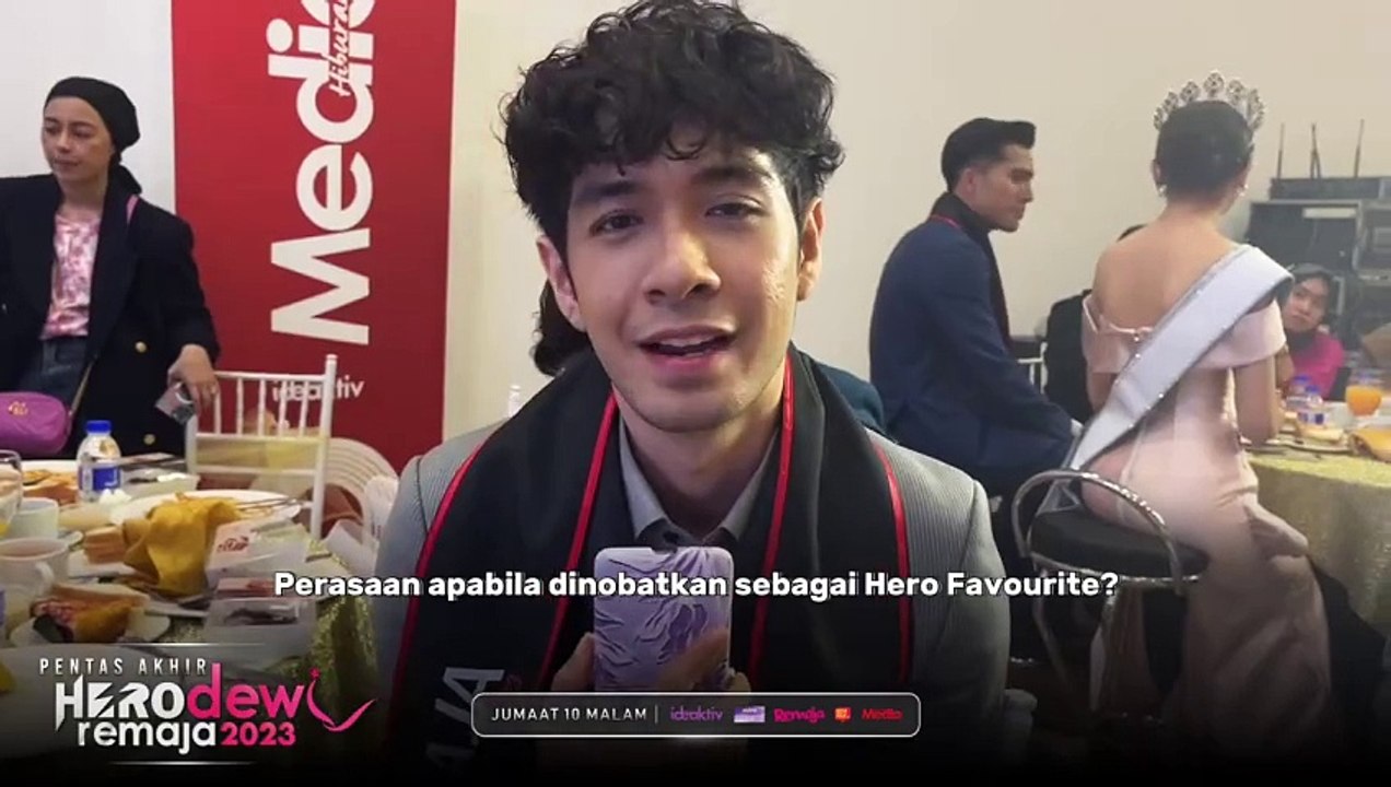 Razin Qidran, Pemenang Hero Favourite | Hero Dewi Remaja 2023 - video Dailymotion