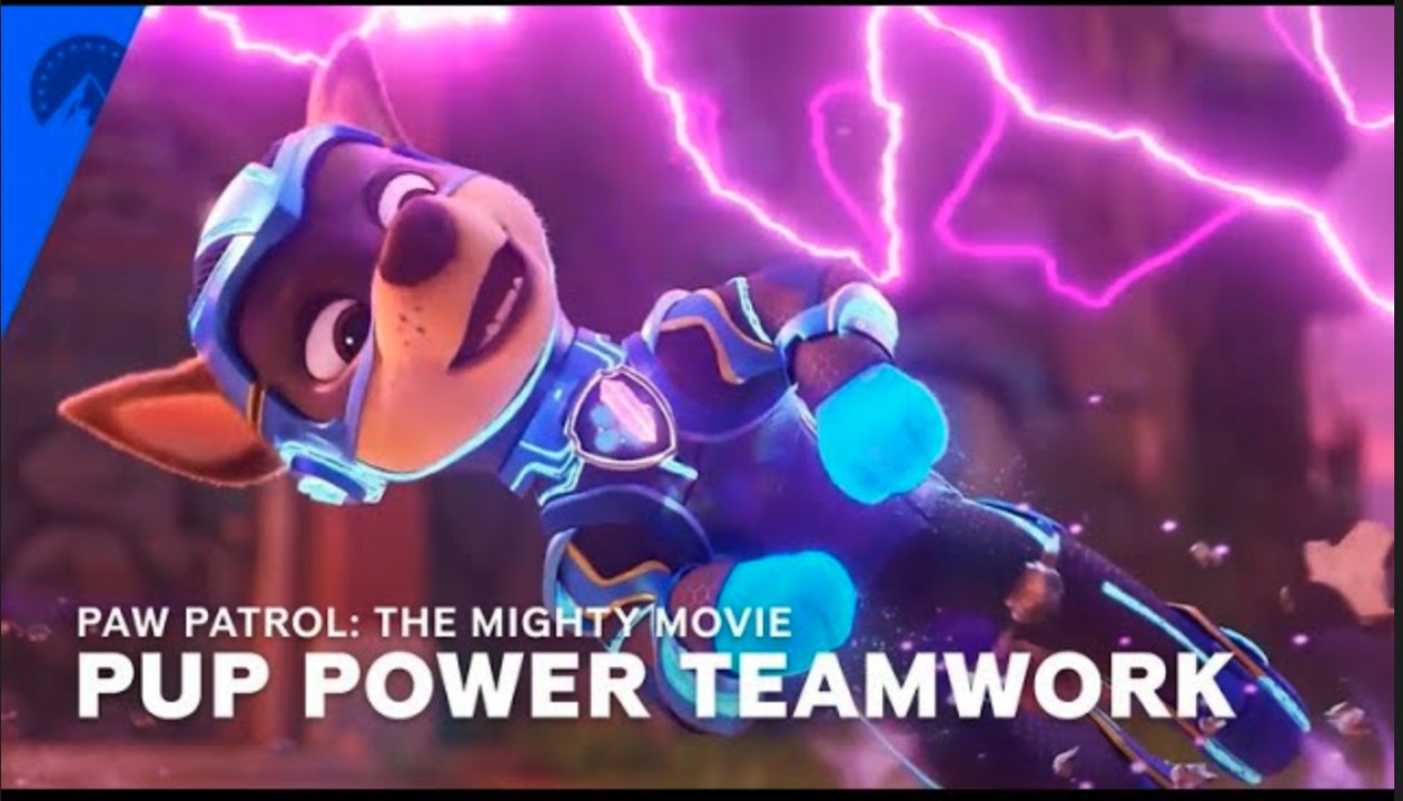 PAW Patrol: The Mighty Movie | Pup Power Teamwork - Paramount+ - video ...