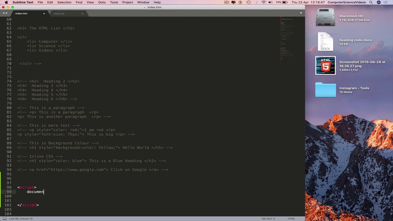 How to INSERT JavaScript to Your HTML Website - Basic Tutorial - video Dailymotion