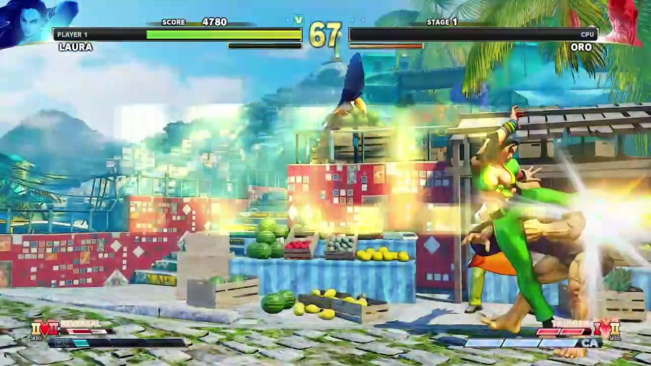 Street Fighter V Story & Arcade {SF3-SF5} - Laura Matsuda (Eng. Ver ...