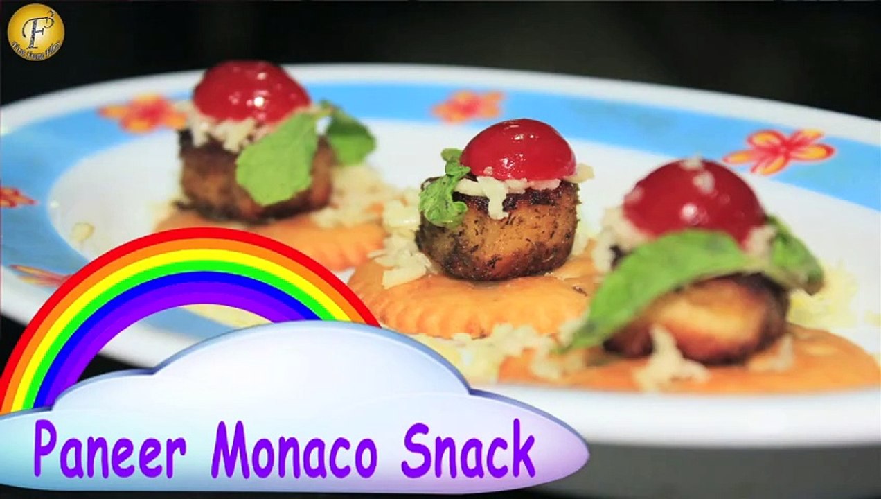 Paneer Monaco Snack by Junior Chef Vaani Sehgal - video Dailymotion