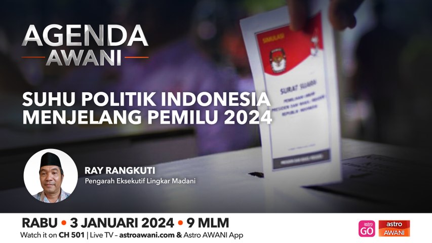 Agenda AWANI: Suhu politik Indonesia menjelang PEMILU 2024 | Astro Awani