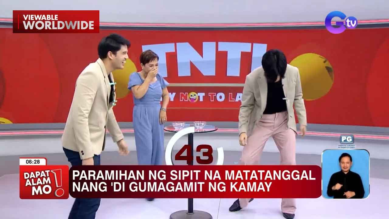 Kaloy Tingcungco at Anjo Pertierra, kumasa sa ‘Sipit Challenge’ | Dapat Alam Mo! - video Dailymotion