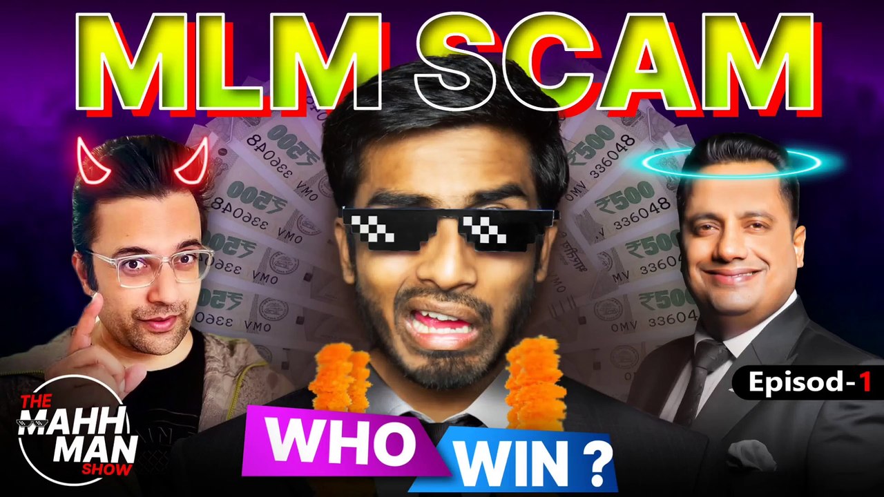 Sandeep Maheshwari vs Vivek Bindra | MLM Scam Roasting | The Mahh Man Show | E01 - video Dailymotion