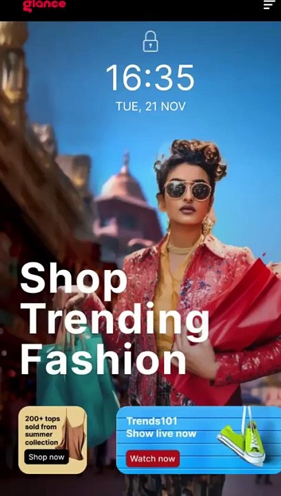 How to use Glance _ Glance smart Lock Screen _ Glance MI _ Glance on ...